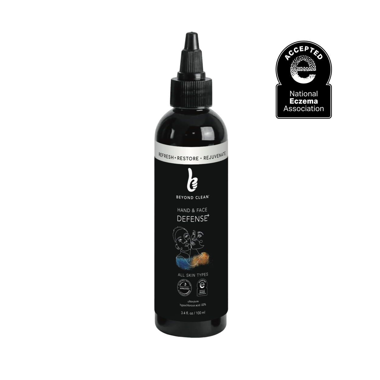 HAND AND FACE DEFENSE + – Restoveva - Beyond Clean™ Store